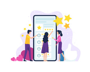 Satisfaction Cartoon Women Vector Images (over 100)