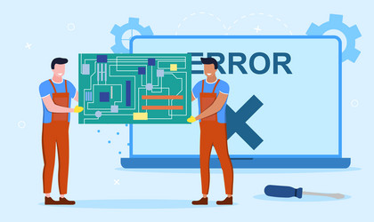 Computer repair icon Royalty Free Vector Image