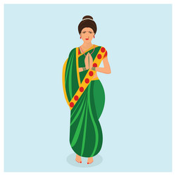 Image of marathi couple Royalty Free Vector Image