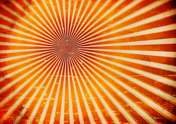 Vintage abstract background explosion sun rays vec