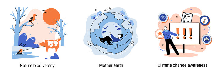 Climate change concept global warming design Vector Image