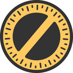 Round scale Royalty Free Vector Image - VectorStock