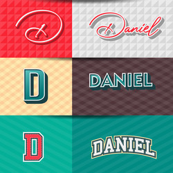 Daniel Vector Images (over 130)