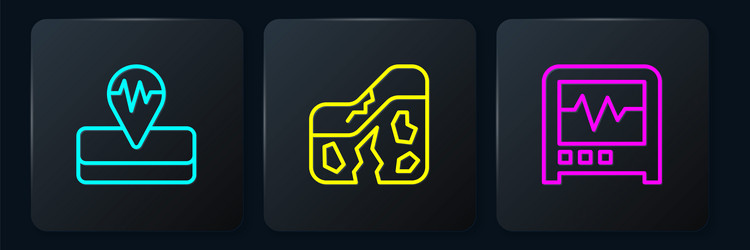 Earthquake Line Graph Vector Images (over 450)