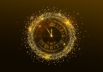 Clock Midnight Roman Vector Images (over 210)