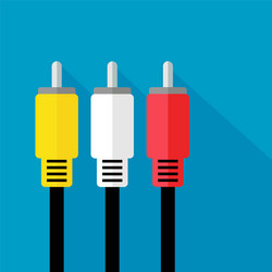 Rca Audio Symbol Icon Vector Images (30)