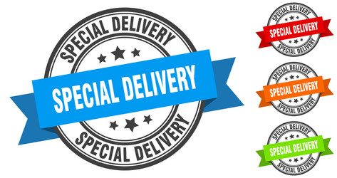 Special Delivery Band Vector Images (over 110)