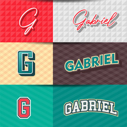 Name Tag for Kids Vector Images (over 350)