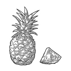 Pineapple Slice Silhouette