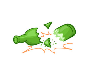Broken Bottle Vector Images (over 7,100)