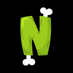 Monster Letter N Vector Images (40)