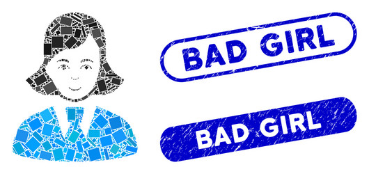 Grunge Girls Bad Vector Images (over 140)