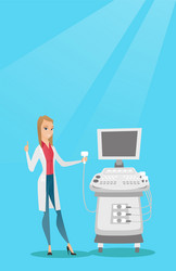 Ultrasound Technician Cartoon