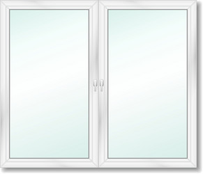 Three section window Royalty Free Vector Image