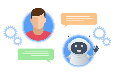 Ai infosuper artificial intelligence capable Vector Image