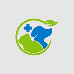 Pet care logo Royalty Free Vector Image - VectorStock