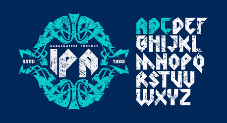 Font Viking Sans Vector Images (91)