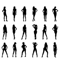 Sexy girls Royalty Free Vector Image - VectorStock