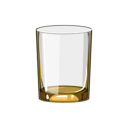 Drink cocktail glasses cartoon Royalty Free Vector Image