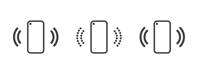 Call icons phone icons accept and decline Vector Image