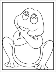 Frog Outline Template Vector Images (over 390)
