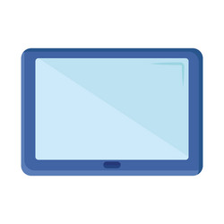 Modern technology tablet device icon Royalty Free Vector