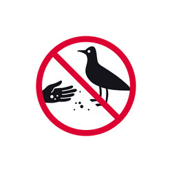 No beer prohibited sign forbidden modern sticker Vector Image