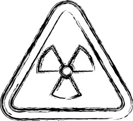 Nuclear sign advert Royalty Free Vector Image - VectorStock