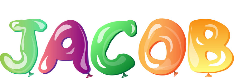 Jake In Bubble Letters