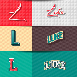 Luke Vector Images (over 130)