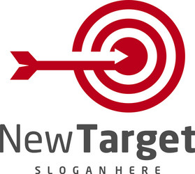 Target logo template creative logo design Vector Image