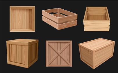 Wooden Crate Vector Images (over 8,700)
