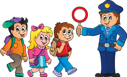 Policeman Royalty Free Vector Image - VectorStock