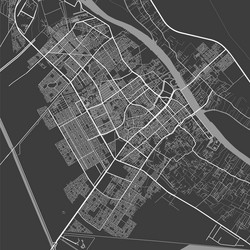 Basra Map Iraq Vector Images (26)