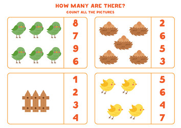 Match birds and birdhouses color Royalty Free Vector Image