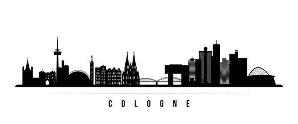 Cologne Skyline Silhouette Vector Images (over 150)