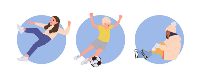 Cartoon Boy Fall Down Vector Images (over 310)