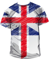 Vintage british flag Royalty Free Vector Image