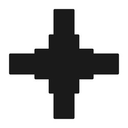 Propeller shafts and universal joints icon Vector Image