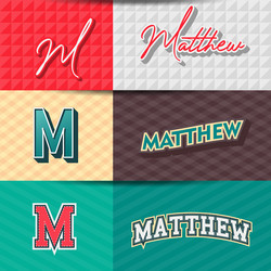 Name Tag for Kids Vector Images (over 350)