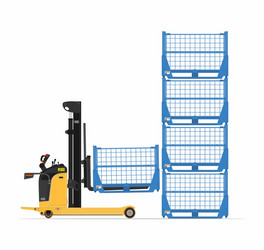 Reach Stacker Vector Images (34)