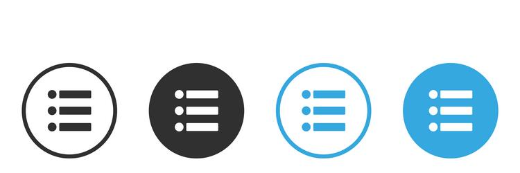 See more detail icon - more details button push Vector Image