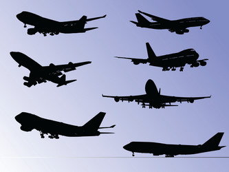 Jumbo Jet Vector Images (over 230)