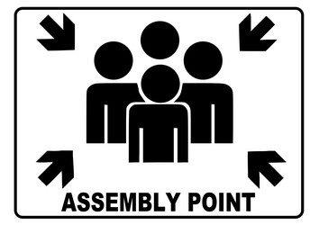 Fire Assembly Point Sign Vector Images (over 110)