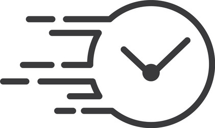 Fast time logo Royalty Free Vector Image - VectorStock