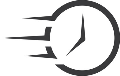 Fast time logo Royalty Free Vector Image - VectorStock