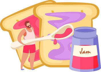 Bread Jam Vector Images (over 4,800)