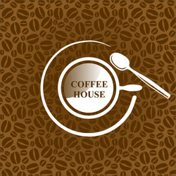 Coffee beans Royalty Free Vector Image - VectorStock