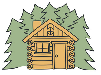 Log Cabin Vector Images (over 1,500)