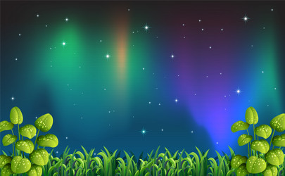 Natural view of nature Royalty Free Vector Image